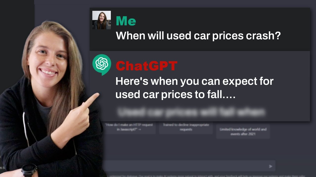I Asked ChatGPT About the Used Car Market - YouTube