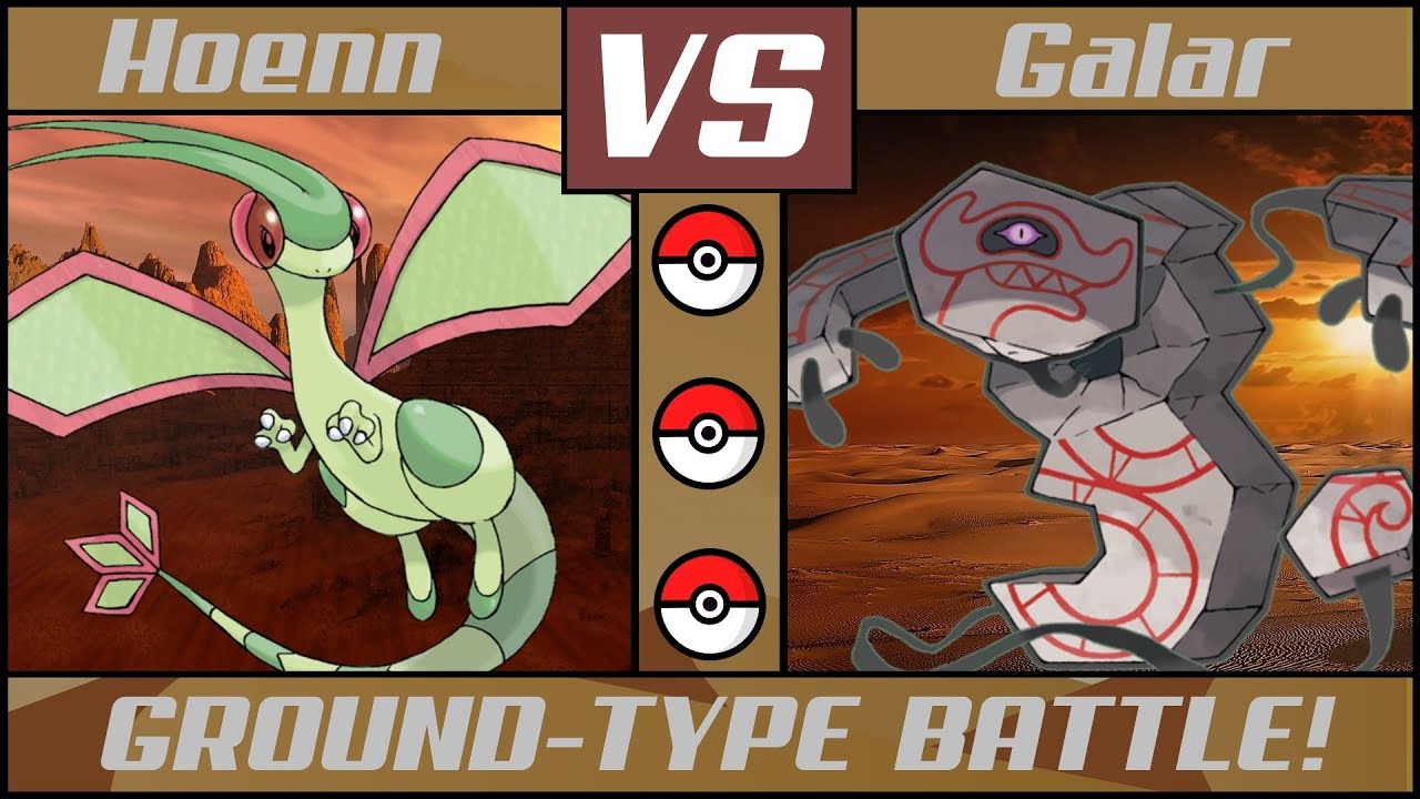Ground Pokémon Battle: HOENN vs GALAR (Pokémon Battle) - YouTube