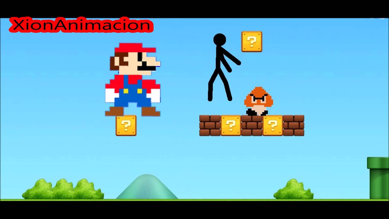 Super Mario Bros Stickman Revenge - YouTube