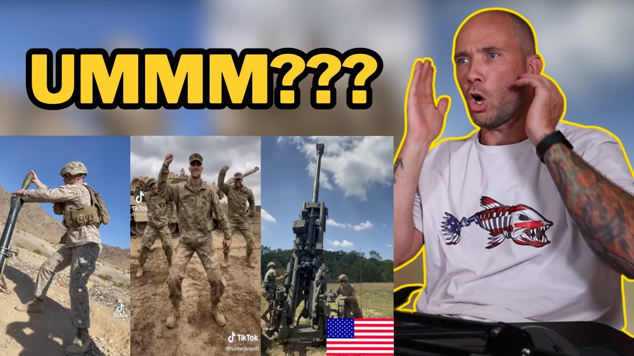European Family React to Best American Military Tik Tok Compilation ...