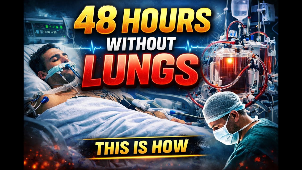 Doctors Kept a Man Alive for 48 Hours Without Lungs – This Is How - YouTube