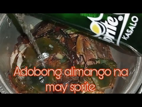 Adobong alimango/talangka namay sprite🦀 Ang sarap pala!. - YouTube