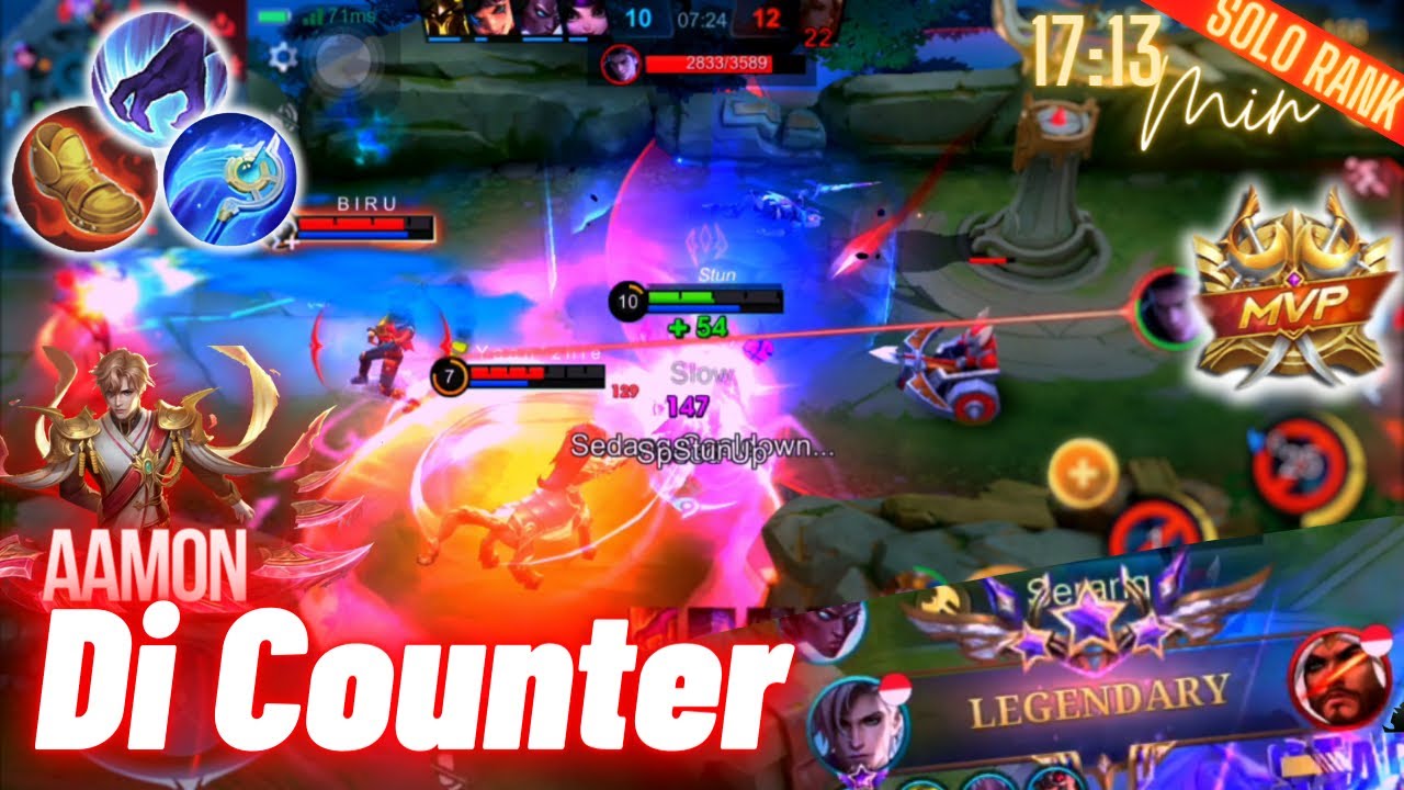 Aamon Di Counter HeroTEBEL+REGEN? (Hylos+Khaleed), Lawan Lancelot? , 16 ...