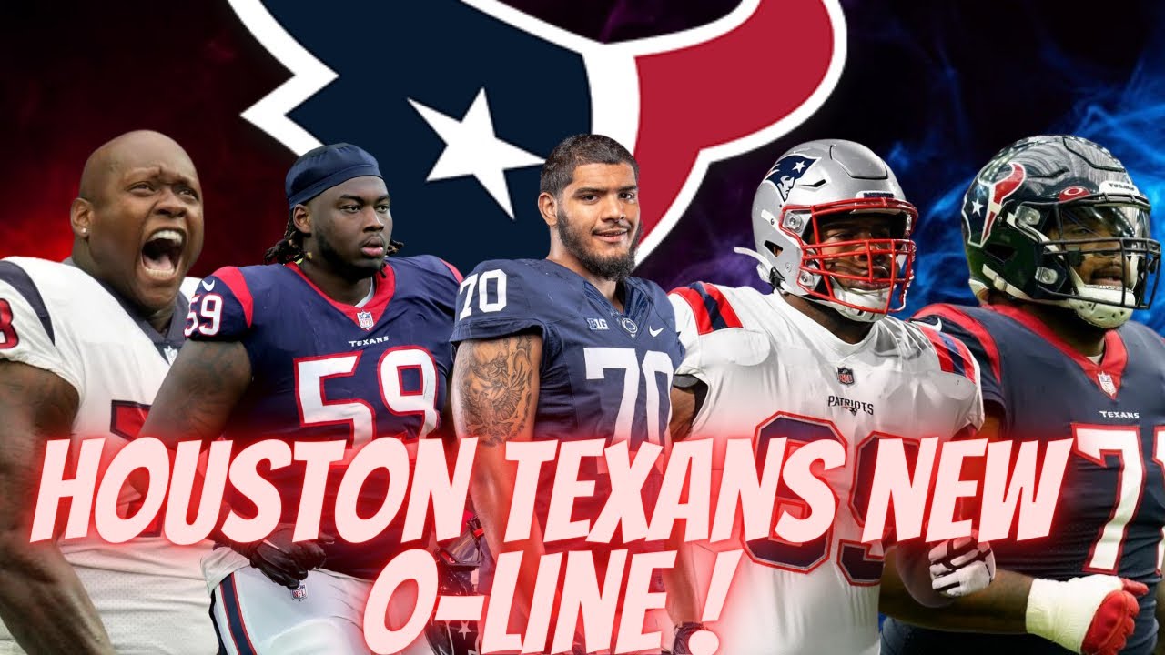 Houston Texans New O-Line! TOP 10? - YouTube