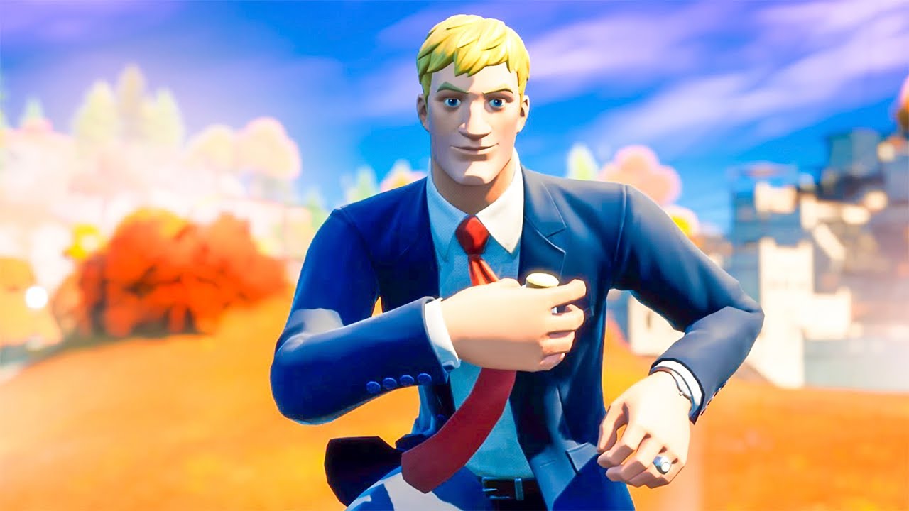 NEW Agent Jones Skin Gameplay Fortnite Chapter 2 Season 6 No Commentary ...