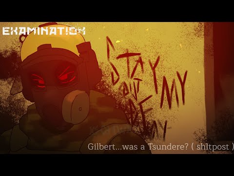 ¿GILBERT... era un Tsundere? | ANIMACIÓN DE EXAMEN DE ROBLOX ( shitpost + Leer desc )