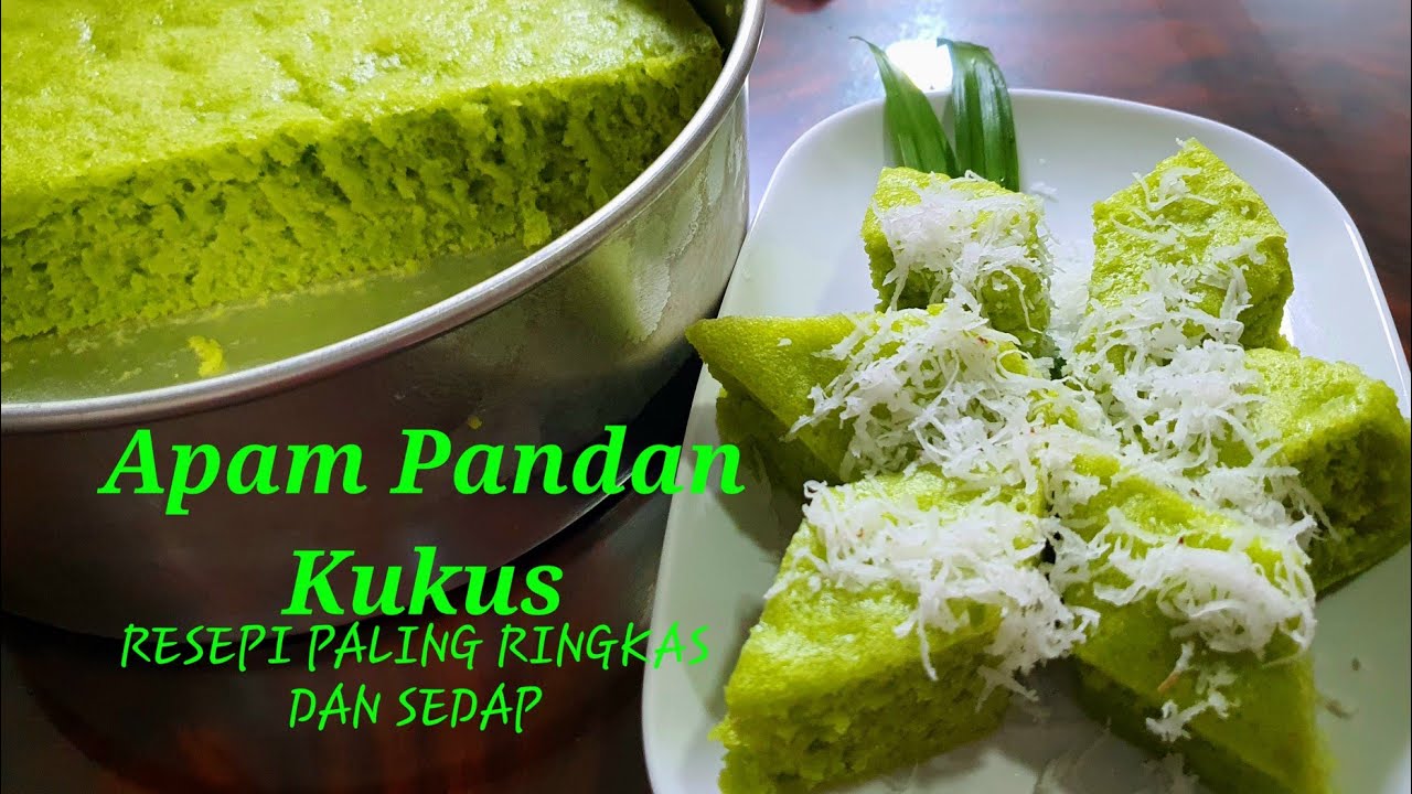 Apam Pandan Kukus Yang Sangat Mudah Nak Buat | Lembut dan Tentu nya ...