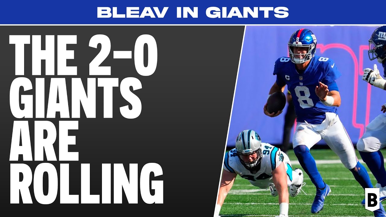 The 2-0 Giants are rolling - Giants Panthers Recap with Bob Papa and ...