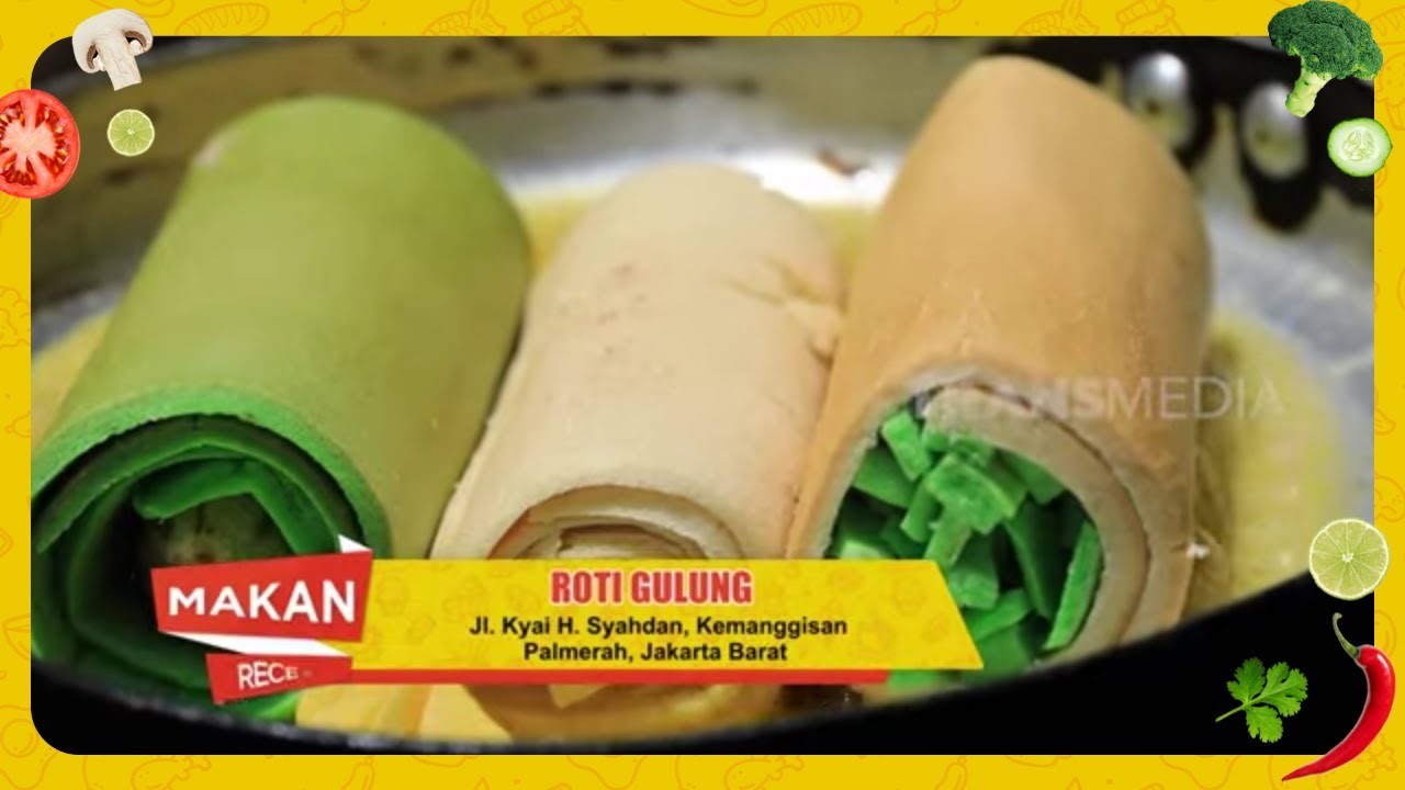 Fahri Azmi Nyicipin Nikmatnya Roti Gulung | MAKAN RECEH (18/02/24 ...