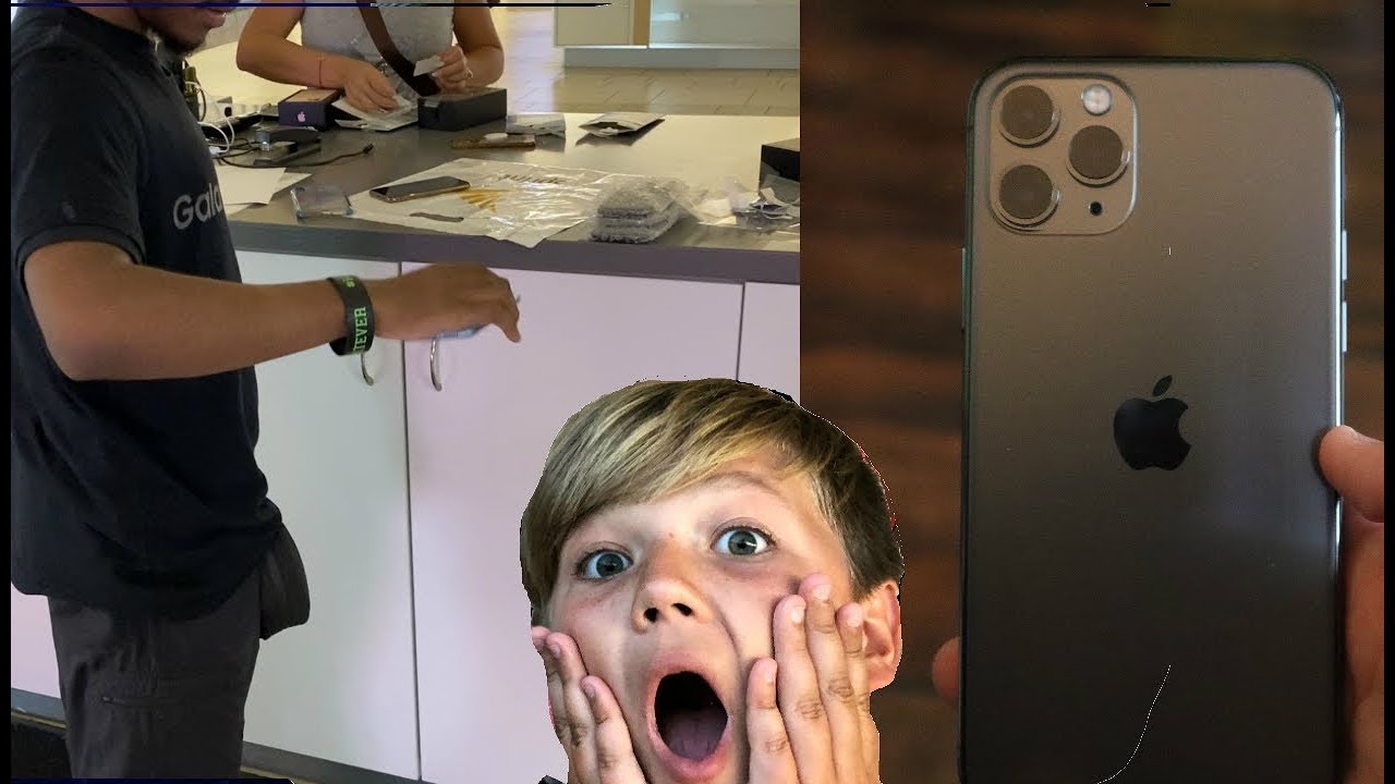 HE DROPPED HIS PHONE 11 PRO Drop test by employee. HANDS ON - YouTube