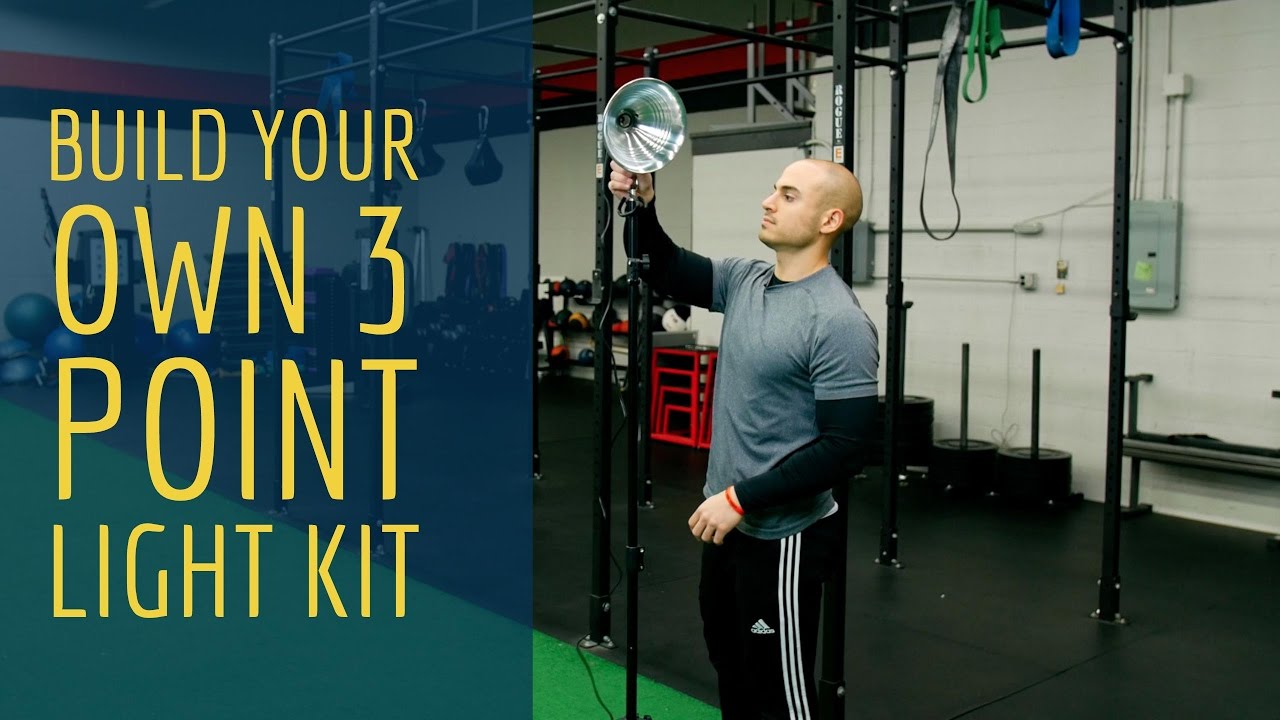 How To Make Your Own 3-Point Lighting Kit - YouTube