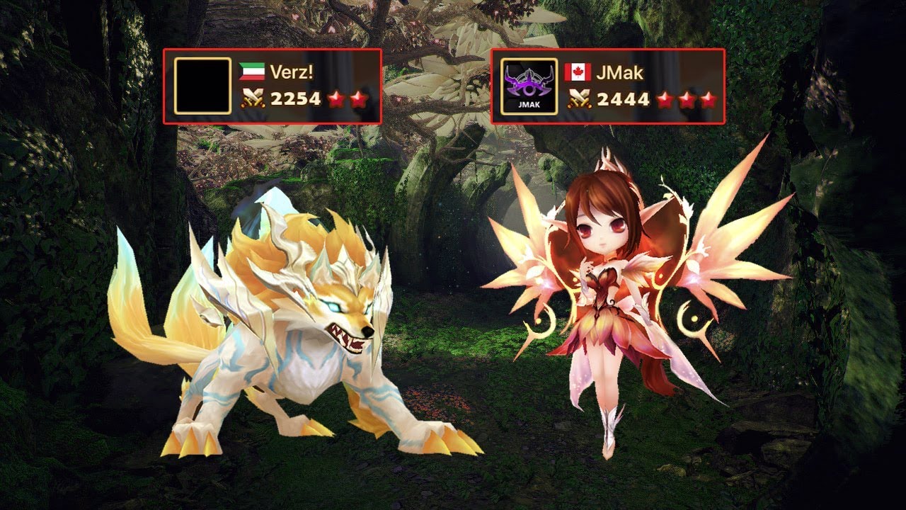 Awakened Belladeon and Iselia in RTA - Summoners War - YouTube