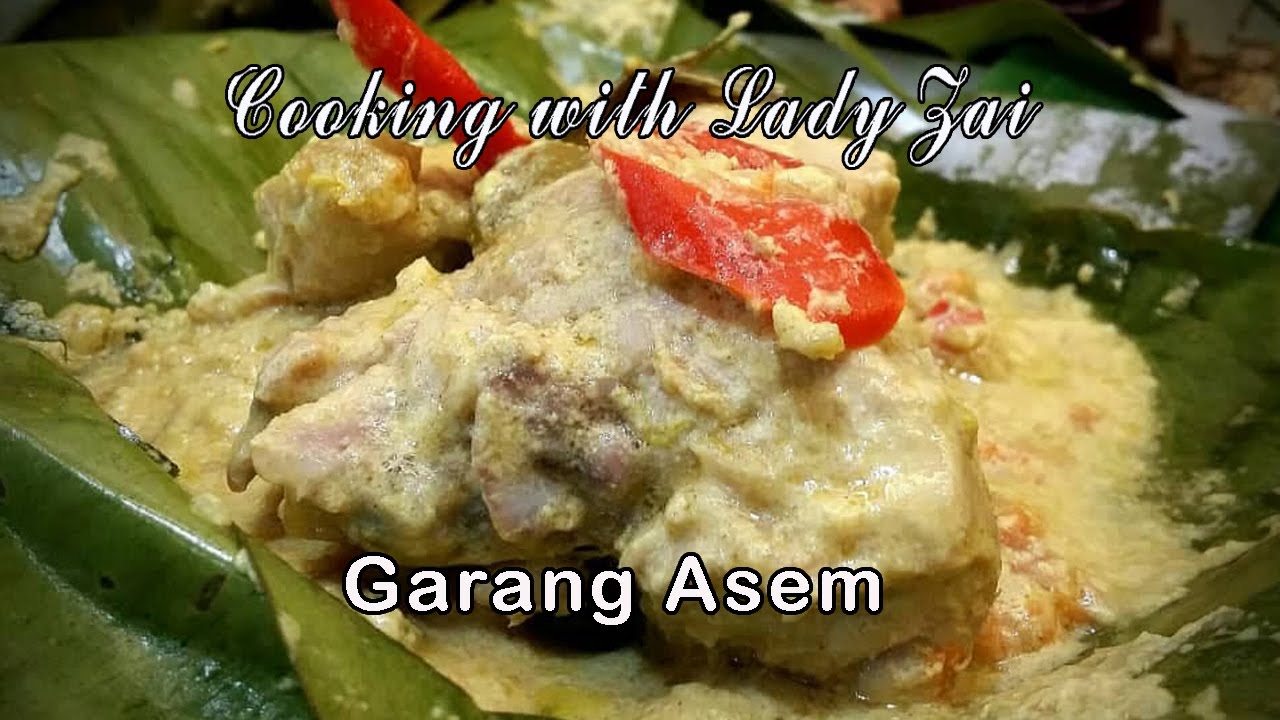 Garang Asem Chef Zaidah (Translated to English, Chinese & Arabic) - YouTube