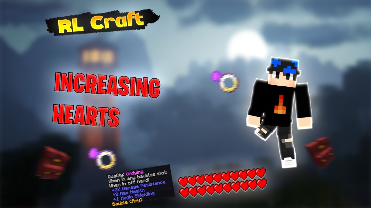 RL Craft Increasing Hearts with Ring Quality || Smiley Playz - YouTube
