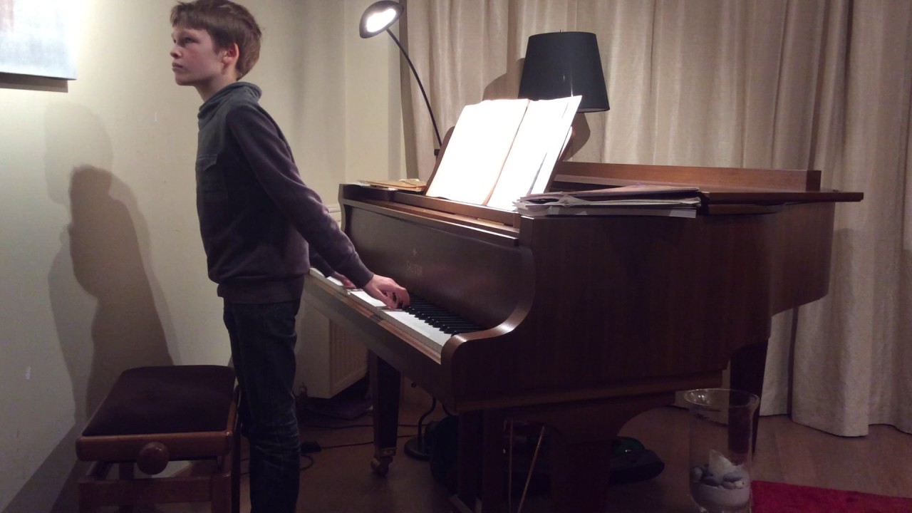 Jingle Bells backwards on the piano - YouTube