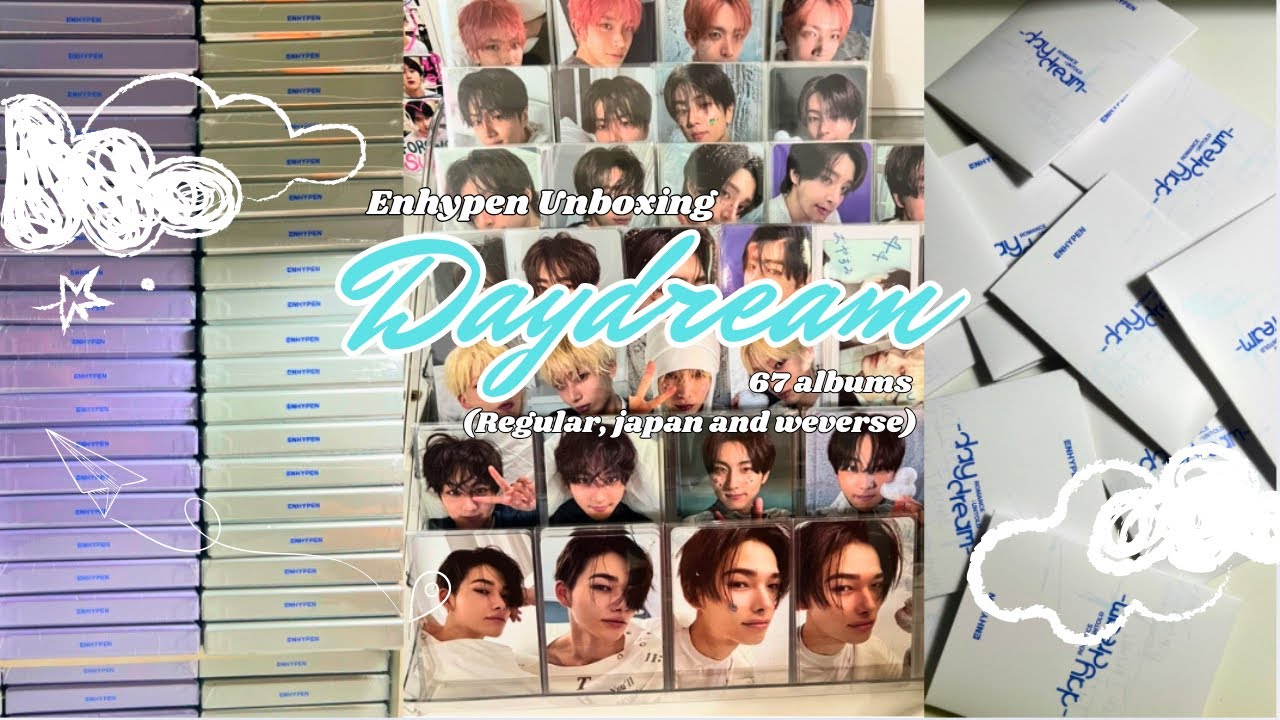 Unboxing Enhypen Romance: Untold Daydream Albums ᕬ ᕬ Regular ...