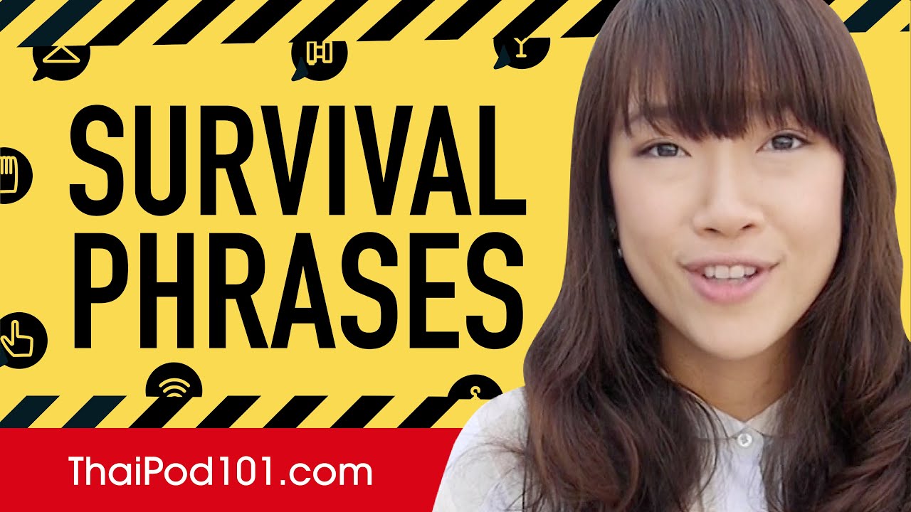 All Survival Phrases You Need in Thai! Learn Thai in 45 Minutes! - YouTube