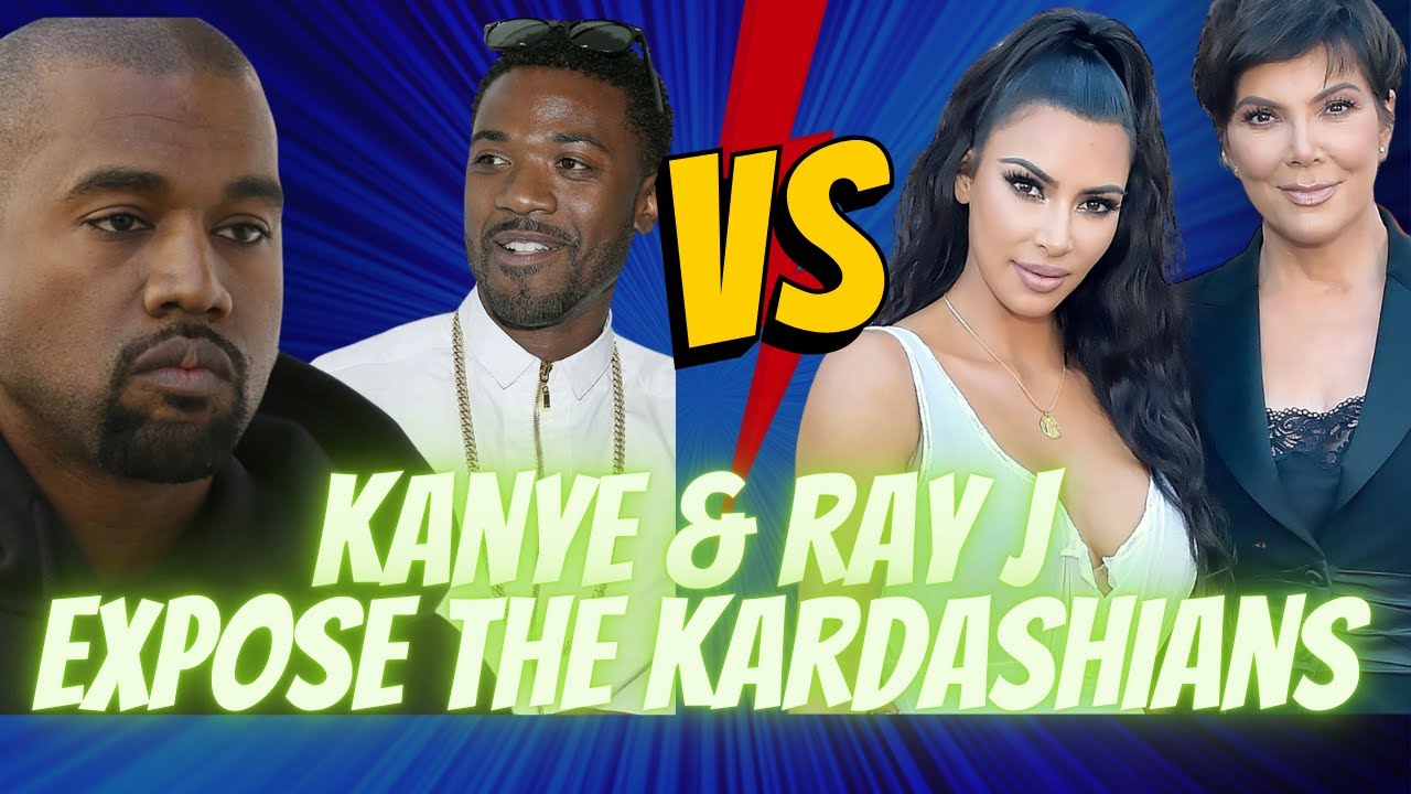Kanye West and Ray J VS Kim Kardashian and Kris Jenner #kanyewest # ...