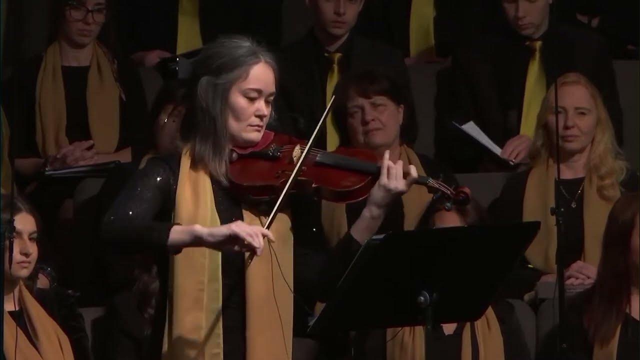 Христос - надежда христиан - соло скрипка Лидия Шкаровская - YouTube