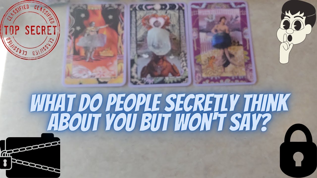 🤫🤐👀What Do People Secretly Think Of You But Won't Say?🤫🤐👀 | 🧿🔮Psychic ...