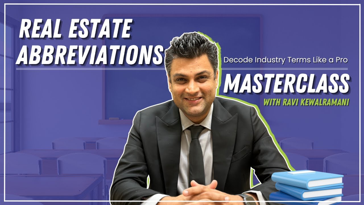Real Estate Abbreviations Masterclass - YouTube