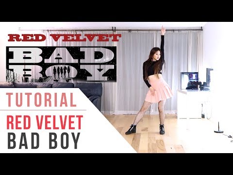 Red Velvet (레드벨벳) - Bad Boy Dance Tutorial (Mirrored) | Ellen and Brian