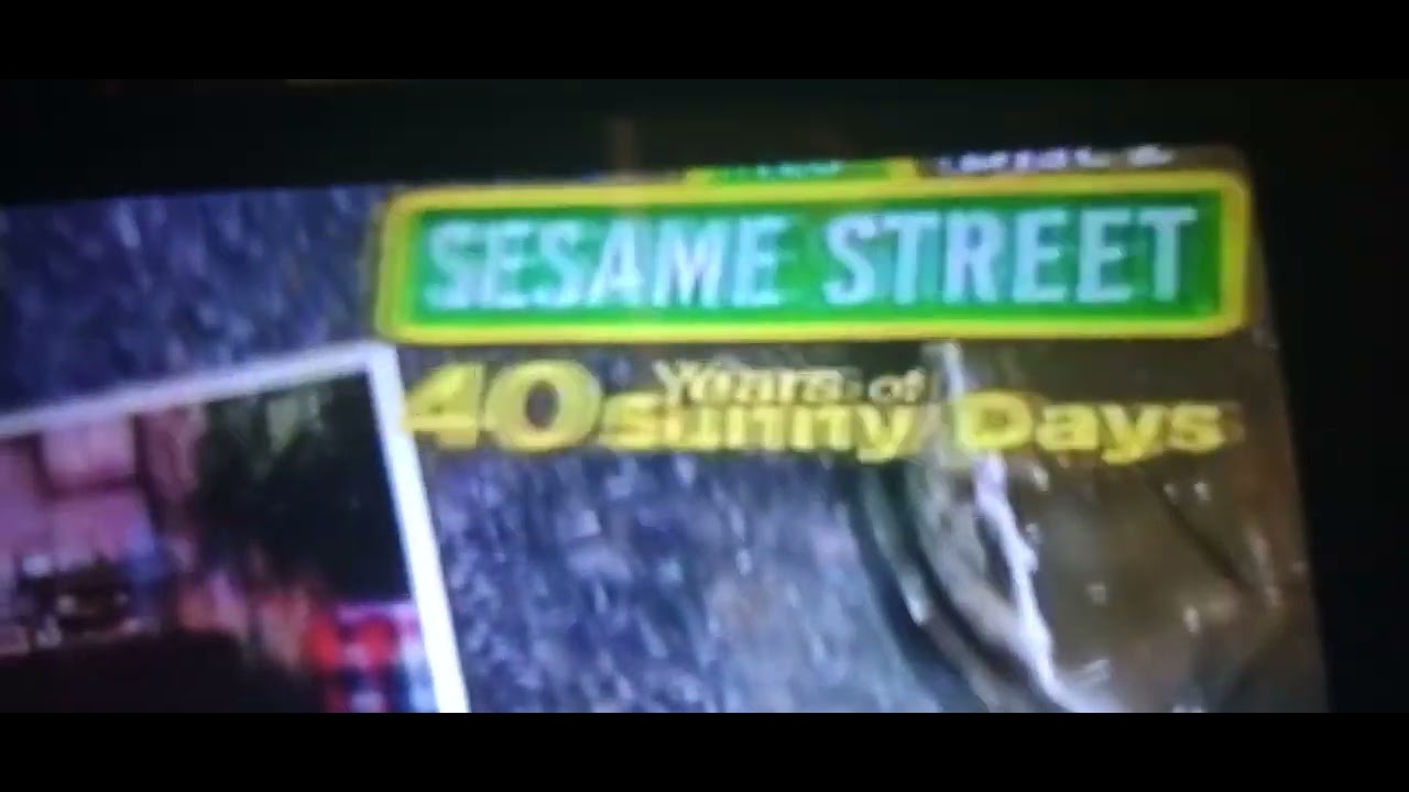 Sesame street 40 years of sunny days-disc 2 dvd - YouTube
