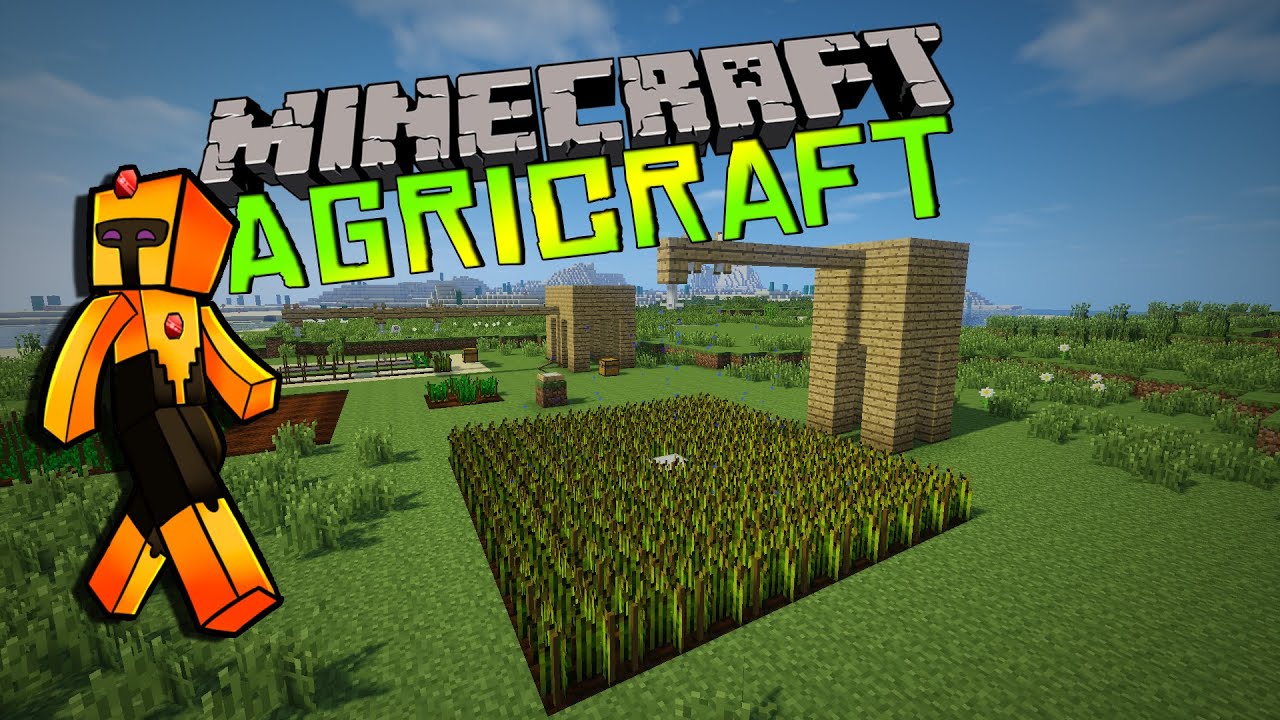 [FR]-AGRICRAFT- QUE LES CULTURES PERDURENT ![Minecraft] Présentation de ...