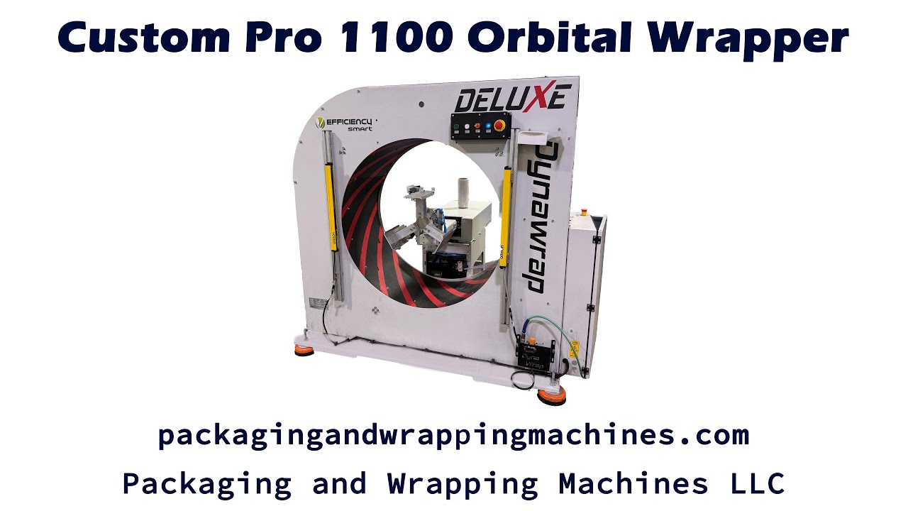 Orbital Stretch Wrapper | Dynawrap Pro 1100 Orbital Wrapping Machine ...