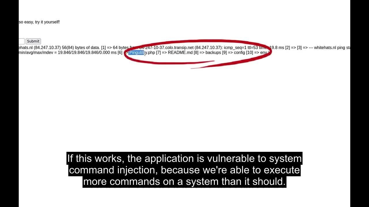 System Command Injection - Explained - YouTube