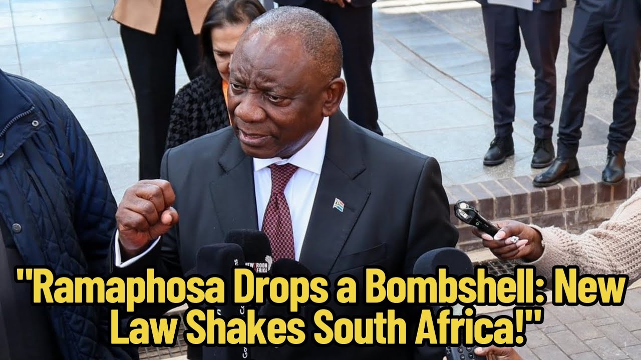 Ramaphosa Signs Powerful New Law That Changes Everything in South ...