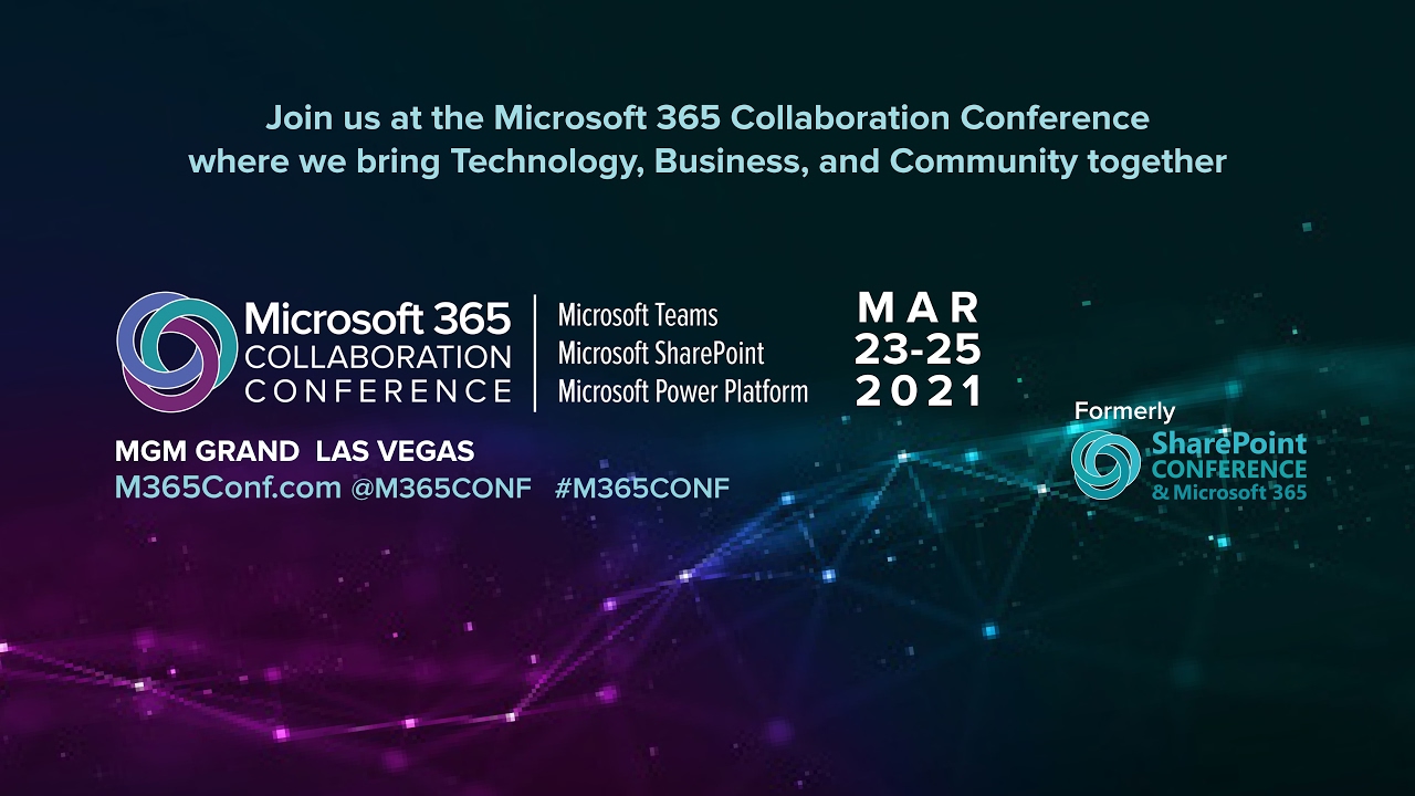 The Microsoft 365 Collaboration Conference Live Stream - YouTube