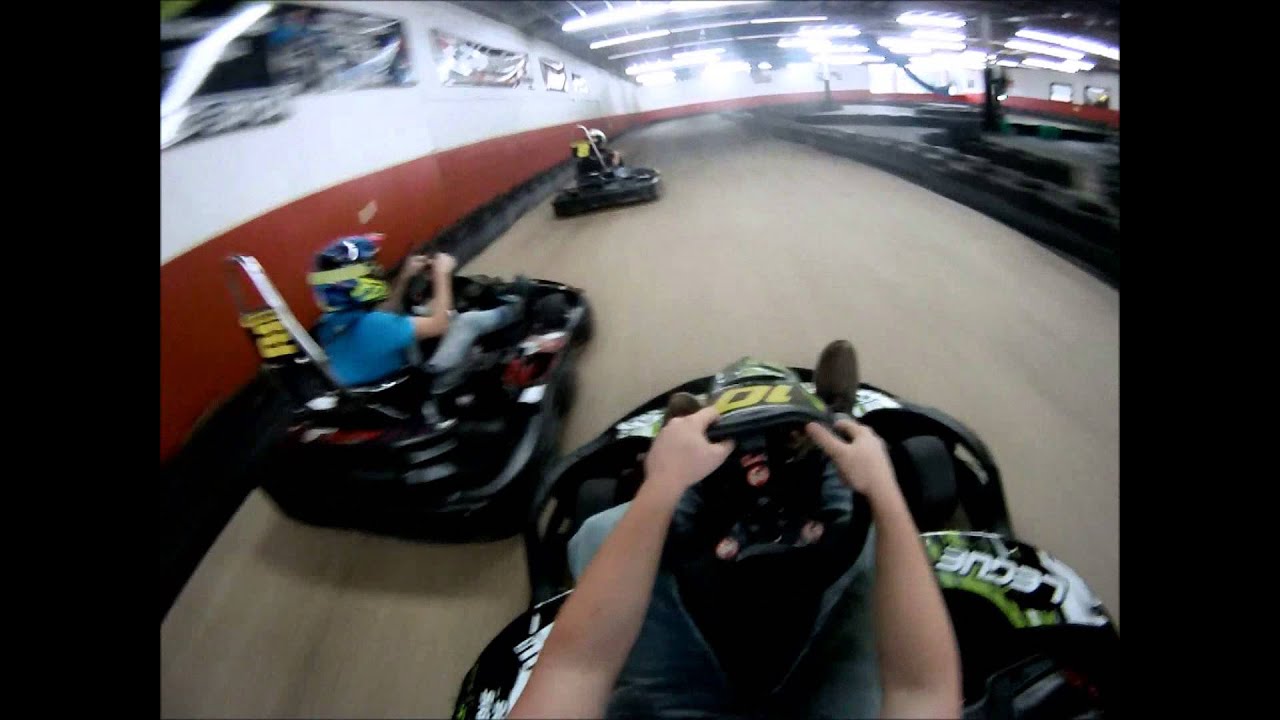 Extreme Indoor Kart Racing Onboard With Wreck It Ryan - YouTube