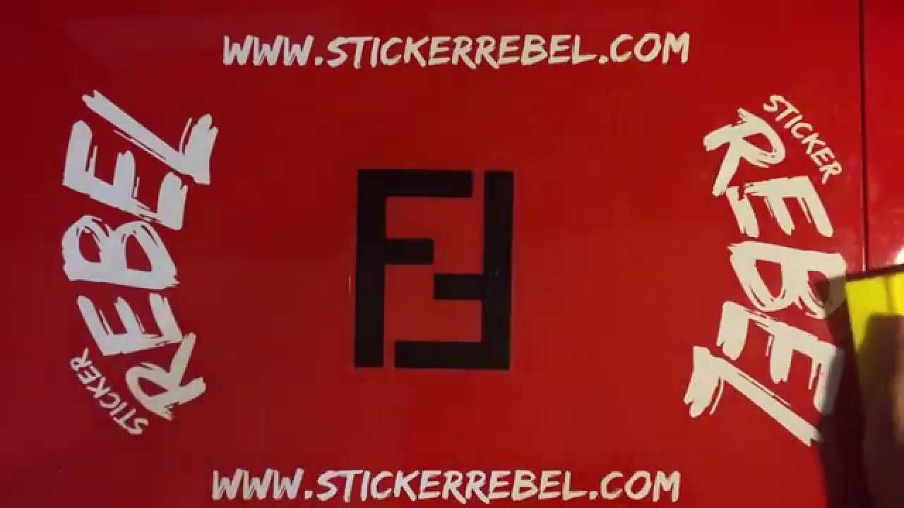 Fendi Stickers and Decals - YouTube