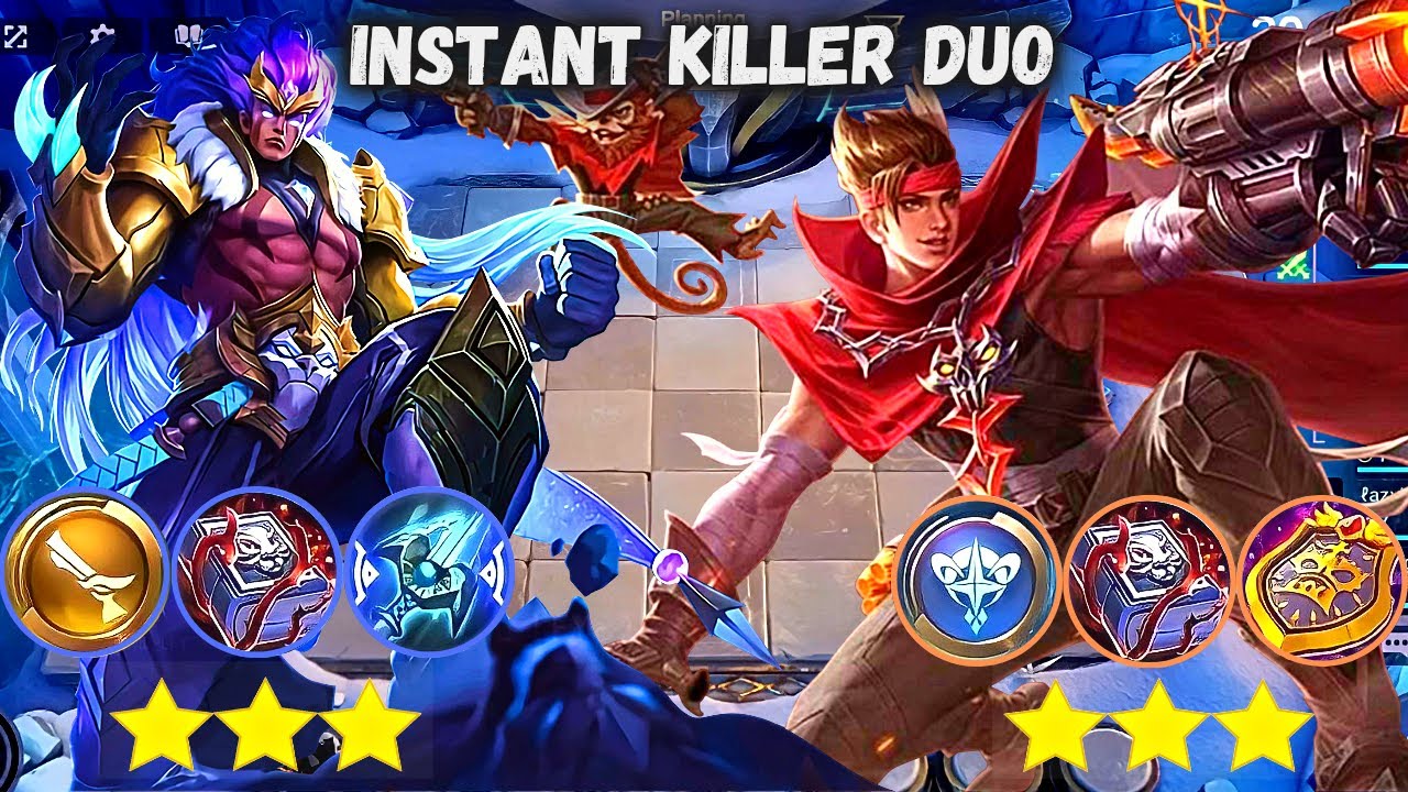 CORE BADANG AND CLAUDE PERFECT ASTRO SPLIT DUO | MLBB MAGIC CHESS BEST ...