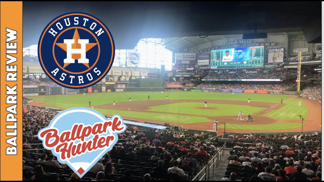 Best Ballparks ⚾ Minute Maid Park ⚾ Houston Astros - YouTube