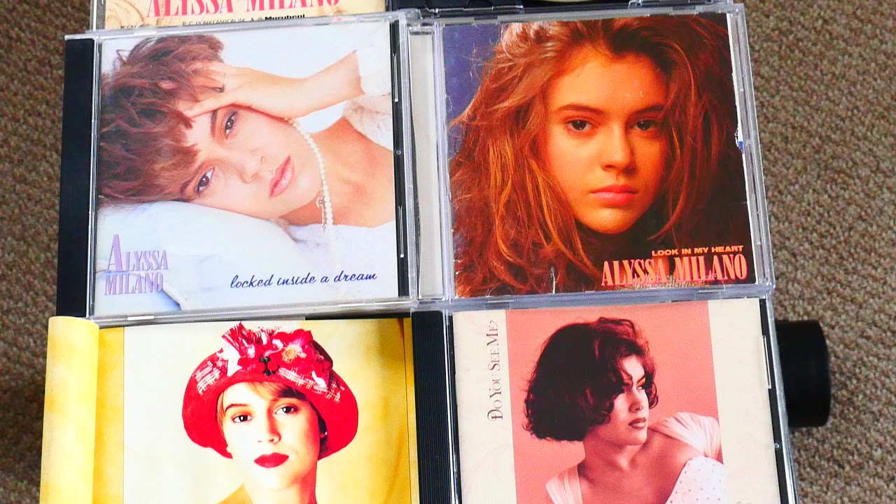 Alyssa Milano CD's plus her Promotional Album - YouTube