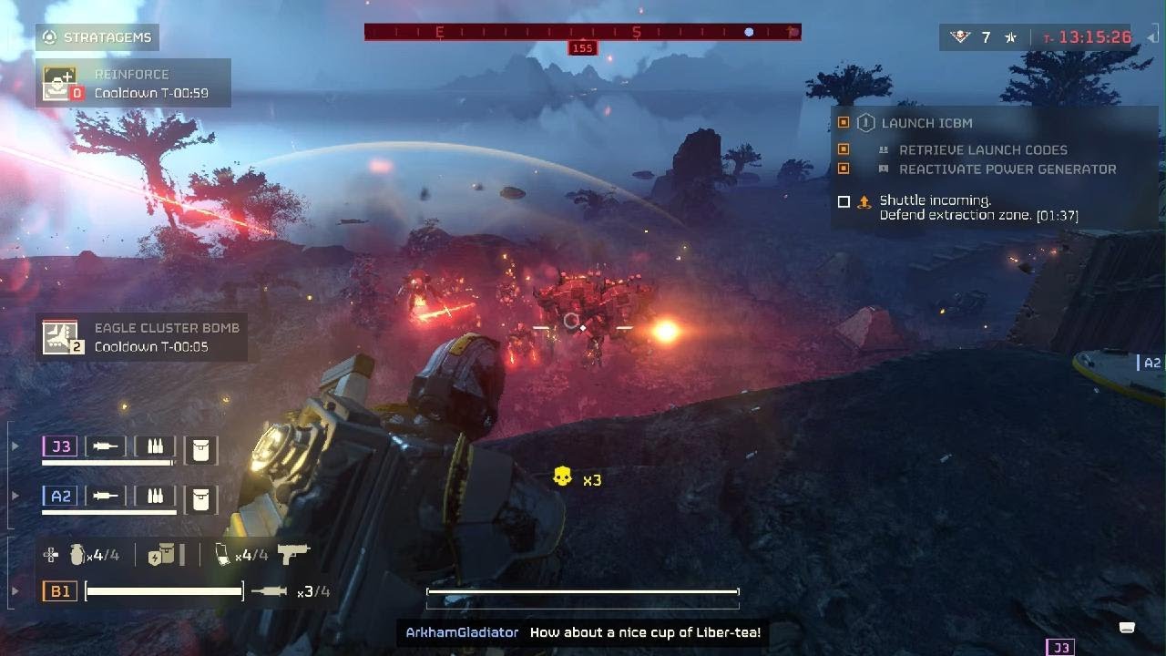 Most intense extraction clutch | Helldivers 2 - YouTube