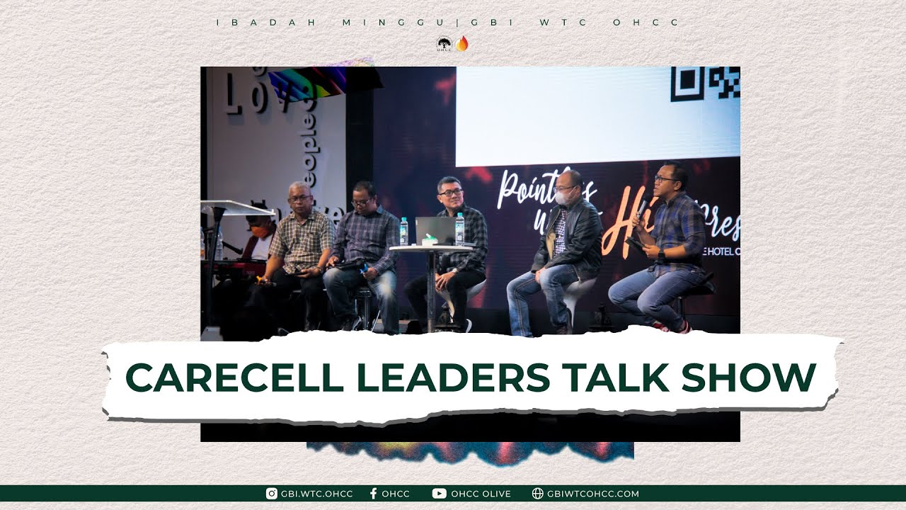 CARECELL LEADERS TALK SHOW | OHCC SUNDAY SERVICE - YouTube