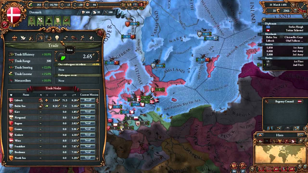 Europa Universalis 4 - Denmark, Part 6 (I have ideas about Denmark's ...