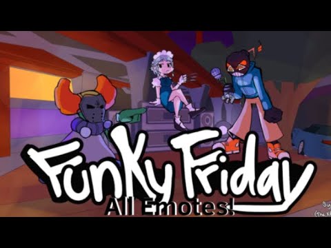 Funky Friday - All Emotes [V1] - YouTube