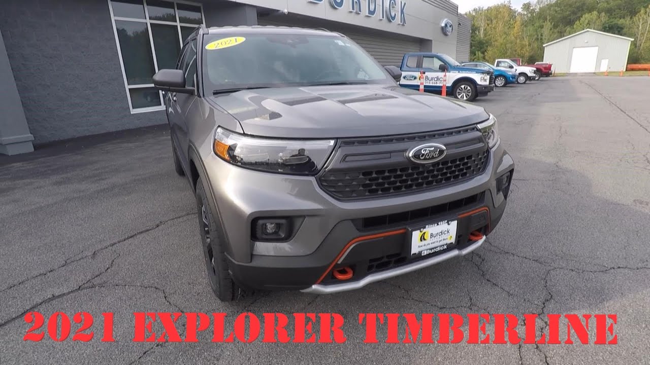 2021 Ford Explorer Timberline - YouTube
