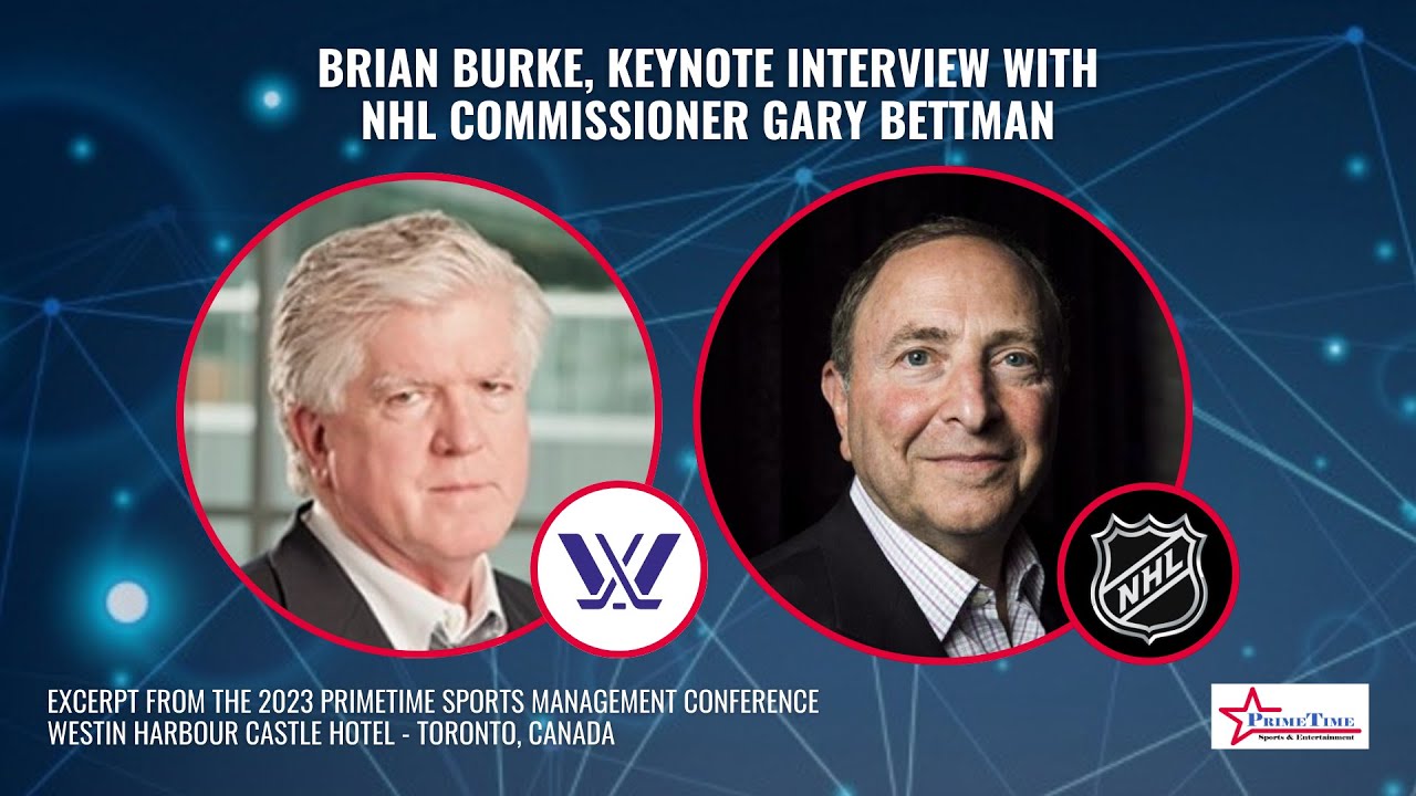 Throwback - Clip 201 - Brian Burke Keynote Interview with Gary Bettman ...