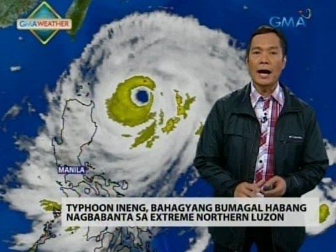 24Oras: Habagat na pinalakas ng Typhoon Ineng, magpapaulan sa Luzon at Visayas - YouTube