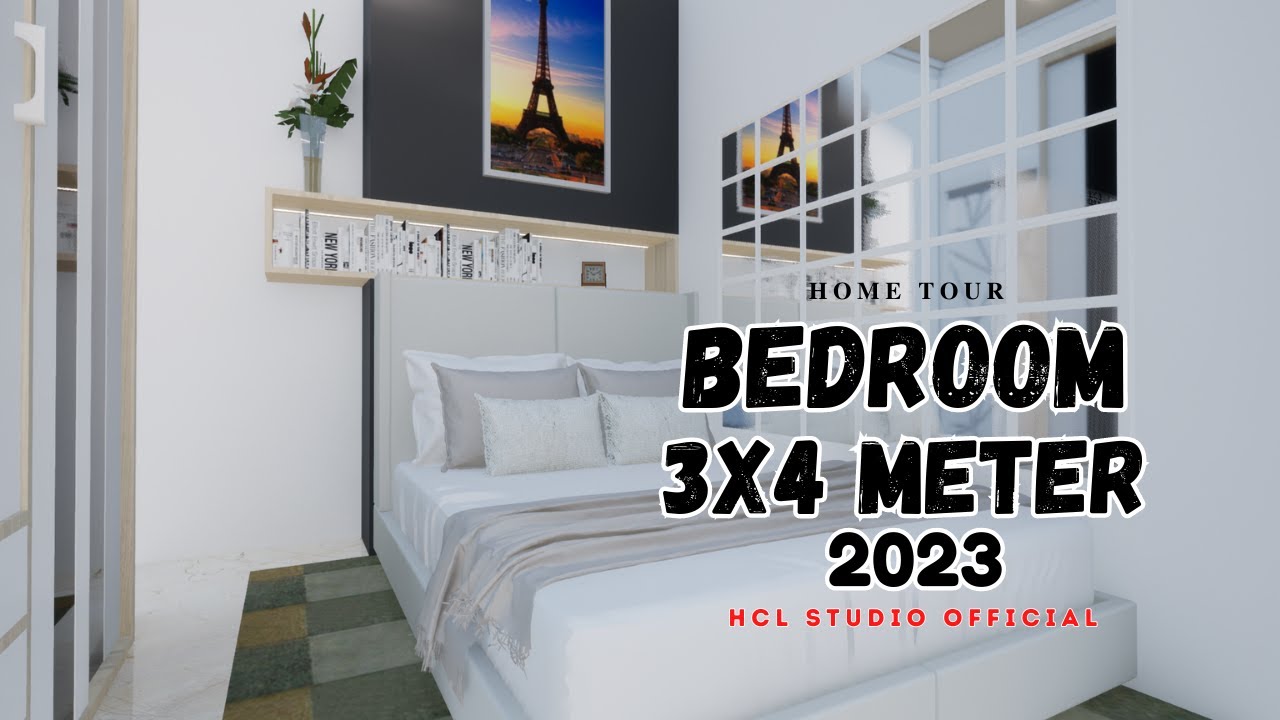 Makeover kamar tidur utama 3x4 meter Tahun 2023 - YouTube