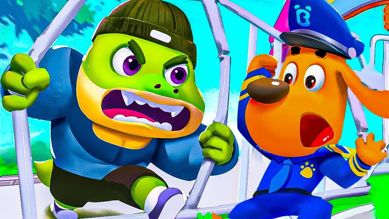 Sheriff Labrador Gameplay | Biting Monster | Sheriff Labrador Cartoon ...