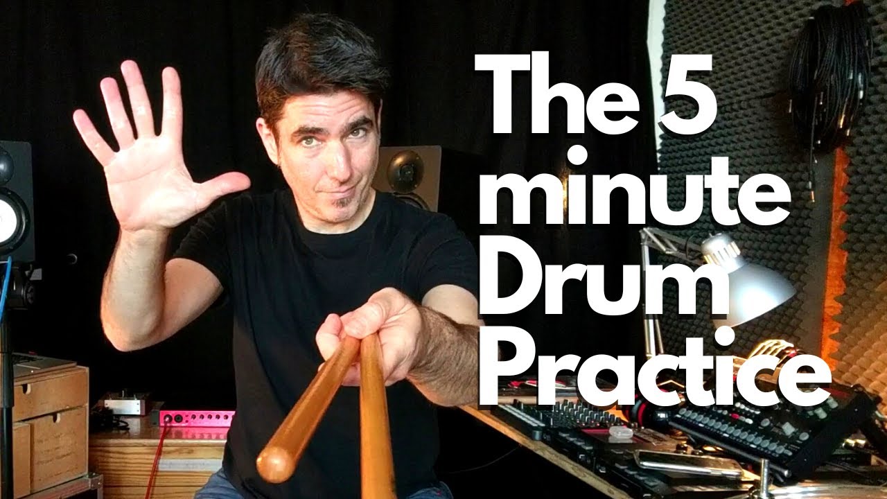 The 5 Minute *Full* Drum Practice - YouTube