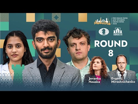 Chess ♟ | FIDE Grand Swiss 2025 | Round 8 | ft. 🇮🇳 Gukesh D, 🇮🇳 Deshmukh,  🇺🇸 Niemann and more