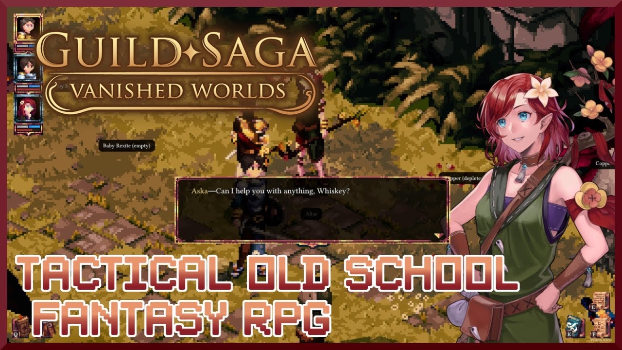 Tactical Old School Fantasy RPG | Gameplay Demo "Guild Saga: Vanished ...