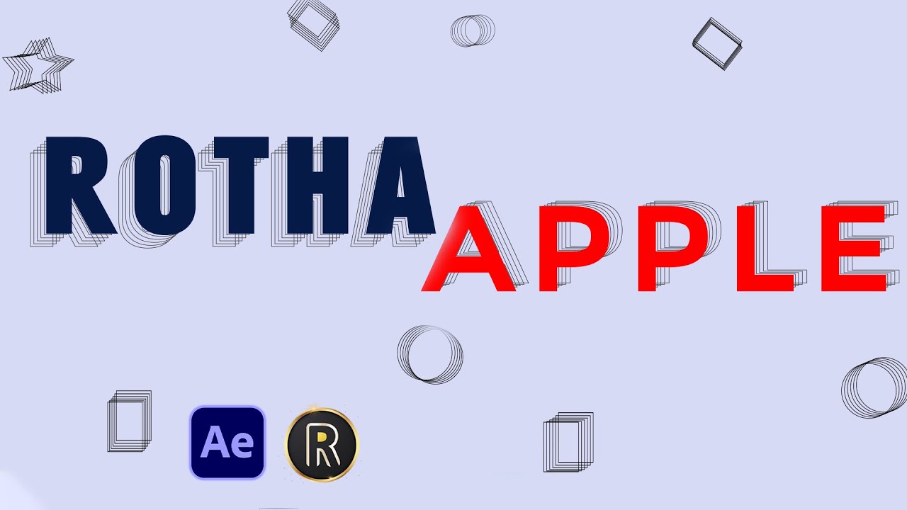 Using Echo! Logo Animation and Smooth Text in After Effect 2020 | After ...